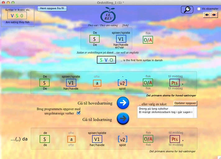 Tekst OG SÆTNINGER | skoleprogrammer